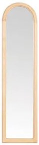 ImportWorld Dřevěné zrcadlo Berk v120 x š30 cm (Barva dřeva: Ořech)