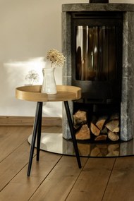 Kulatý bambusový konferenční stolek LOFT, Wenko