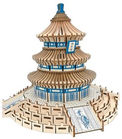 Woodcraft Dřevěné 3D puzzle Chrám nebes