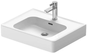 Duravit Soleil by Starck - Umyvadlo nábytkové 60x48 cm, s přepadem, otvor pro baterii, bílá 2377600000