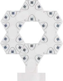 Stolní LED lampa GoSmart Hexagon 6 dílů vícebarevná/bílá