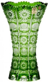Váza Paula III, barva zelená, výška 205 mm
