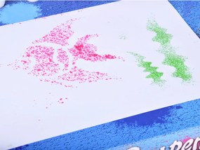 JOKO Kreativní sada malování pumpičkou, fixy a šablony