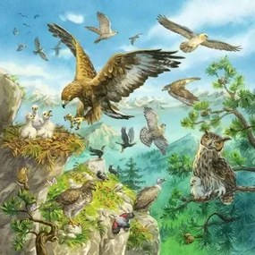 Ravensburger Zvířátka v přírodě / 3x49 dílků / od 5 let