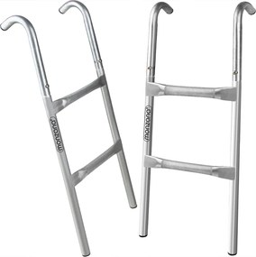 Žebřík k trampolíně 76 cm 2 kovové stupně
