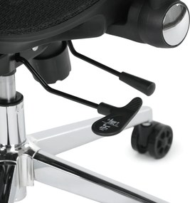 Ergonomická kancelářská židle EXECUTIVE - černá síťovina
