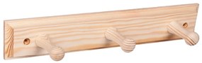 ČistéDřevo Nástěnný věšák dřevěný 30cm