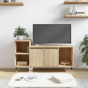 TV skříňka dub sonoma 100x35x55 cm kompozitní dřevo