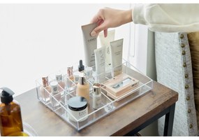 Koupelnový organizér na kosmetiku z recyklovaného plastu Cosmetic Station – iDesign