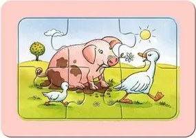 Ravensburger Zvířecí kamarádi / 3 x 6 dílků / od 2 let
