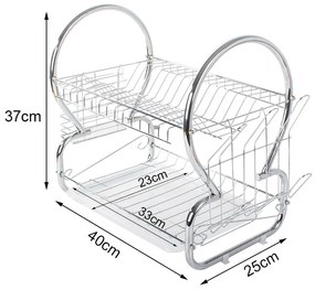Verk Group Sušička nádobí dvoupatrový stojanový mixér