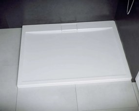 BESCO Obdélníková sprchová vanička AXIM Barva - Bílá, Rozměr A - 120 cm, Rozměr B - 80 cm VANKAXIM1280BB