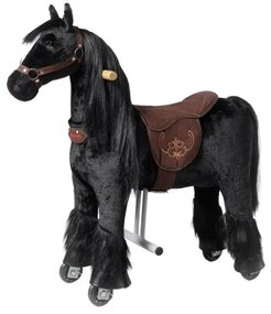 Ponnie Jezdící kůň Ebony S  , 3-6 let max. váha jezdce 30 kg