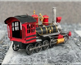 Kovový model lokomotiva