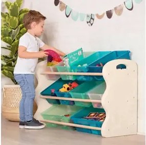 B.Toys Organizér na hračky s ukládacími boxy