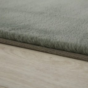 Vopi | Kusový koberec kruh Pouffy 5100 green - Kruh 200 cm průměr