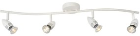 Lucide | Lucide 13955/20/31 - LED bodové svítidlo CARO-LED 4xGU10/5W/230V bílé | LC1185