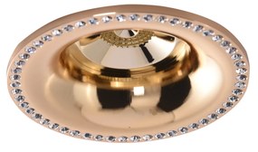 Podledové svítidlo Adamo Midst Diamond zlaté
