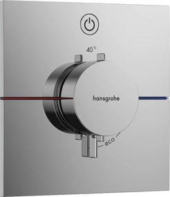 Hansgrohe ShowerSelect Comfort E, termostat pod omítku pro 1 spotřebič, chrom, HAN-15571000