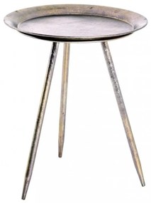 Mørtens furniture Odkládací stolek Jenov, 47 cm, bronzová