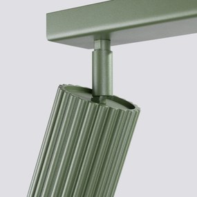 Sollux Lighting Stropní svítidlo KARBON 6L olivově zelené