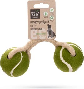 Beeztees ECO Hračka pro psy DUO Tenisový míč na provaze