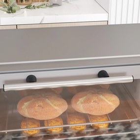 HOMCOM Mini trouba 9L Mini trouba s pečicím plechem, grilovací rošt, 100 °C-230 °C, s nastavitelnou teplotou a dobou pečení, časovač na 60 min, 750 W…