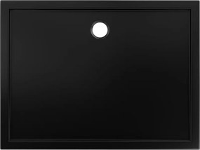 Mexen Flow Obdélníková sprchová vanička Slim 120 x 70 cm, černý mat - 46R707012