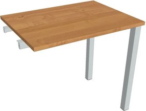 Hobis Kancelářský stůl řetězící Hobis UE 800R, deskaakát, bílá RAL 9016