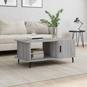 Konferenční stolek šedý sonoma 90 x 50 x 40 cm kompozitní dřevo,  829506 HangarStore.cz