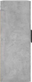 Nástěnné skříňky 2 ks betonově šedé 69,5 x 34 x 90 cm 3195647
