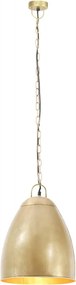 Industriální závěsné svítidlo 25 W mosazné kulaté 32 cm E27 320560