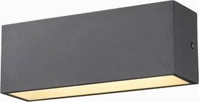LA 1005155 SITRA L WL UP/DOWN venkovní LED nástěnné přisazené svítidlo antracit CCT switch 3000/4000 K - BIG WHITE (SLV)