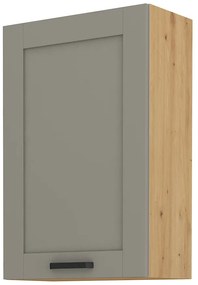 Horní kuchyňská skříňka Lucid 60 G 90 1F (dub artisan + claygrey). 1045505
