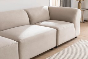 Hanah Home Rohová pohovka ALPHA krémová levá