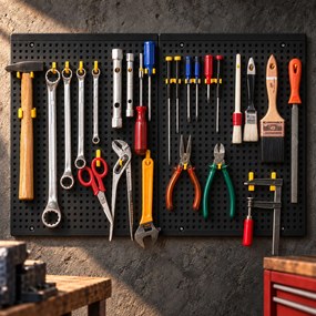 ARTPLAST Panel na nářadí s 38 háčky