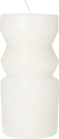 Svíčka Cornelia 14cm white