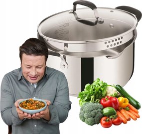 Tefal Jamie Olivier Hrnec Rendlík 24 CM 4,9 L Indukční Víko Se Sítkem