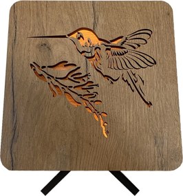 Li-Go "Kolibřík" lampa 19x19 cm provedení povrchu: dub
