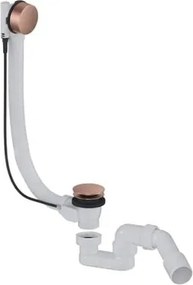 Vanový automat 52 mm DN40/DN50 SAT Aurum 40 cm, růžově zlatý matný, plast SATAVA60BRG