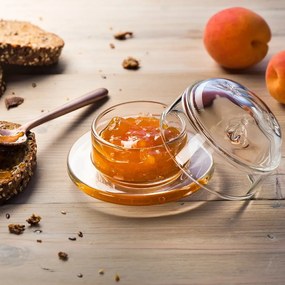 Skleněná máslenka Abeille – La Rochére
