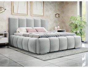 Čalouněná manželská postel Lisko, Rozměr postele: 140 x 200 cm, Barva potahu: Kronos 29