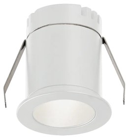 ACB Iluminacion Zapuštěné LED bodové svítidlo DOT, ⌀ 45 mm, 3W, CRI90 Barva: Bílá, Teplota světla: 2700K