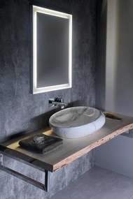 Sapho, DALMA keramické umyvadlo 68x16,5x44 cm, carrara, MM317