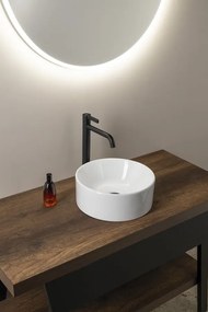 GSI GSI, KUBE X keramické umyvadlo na desku, průměr 32cm, bílá ExtraGlaze, 943511