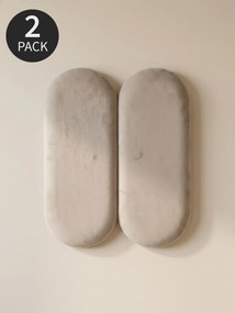 Sinsay - Čalouněné stěnové panely 2 pack - béžová