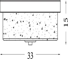 Searchlight 66210-2SS Stropní koupelnové svítidlo PRESTON satin IP44