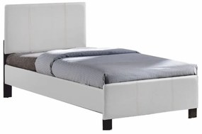 Jednolůžková postel 90 cm Coson (bílá) (s roštem). 794086