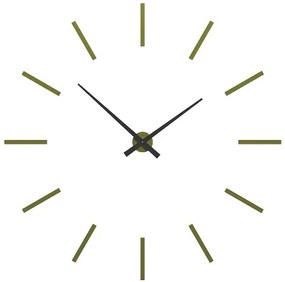 Designové hodiny 10-303 CalleaDesign 130cm (více barev) Barva stříbrná-2 - RAL9006
