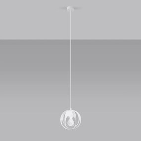 Sollux Lighting Závěsné svítidlo TULOS 1 bílé